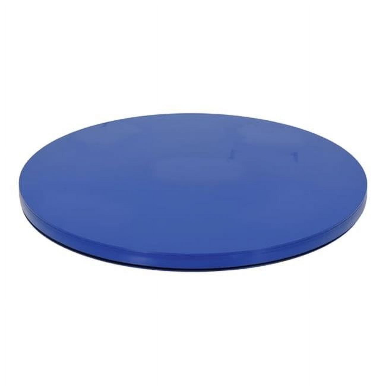 Vestil CA-48-4-TP-RSM 4K 48 in. Steel Carousel Round Smooth Top Plate ...
