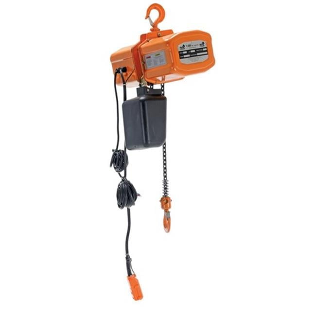 Vestil H-1000-3 3 Phase Economy Chain Hoist with Container- 1000 lbs ...