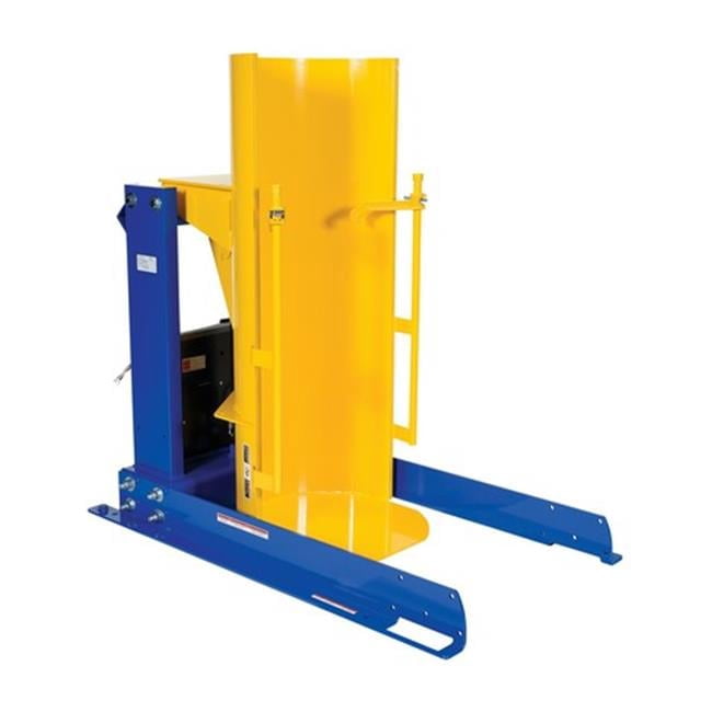 Vestil HDD-48-10-S 48 in. Stationary Hydraulic Drum Dumper, 1000 lbs ...