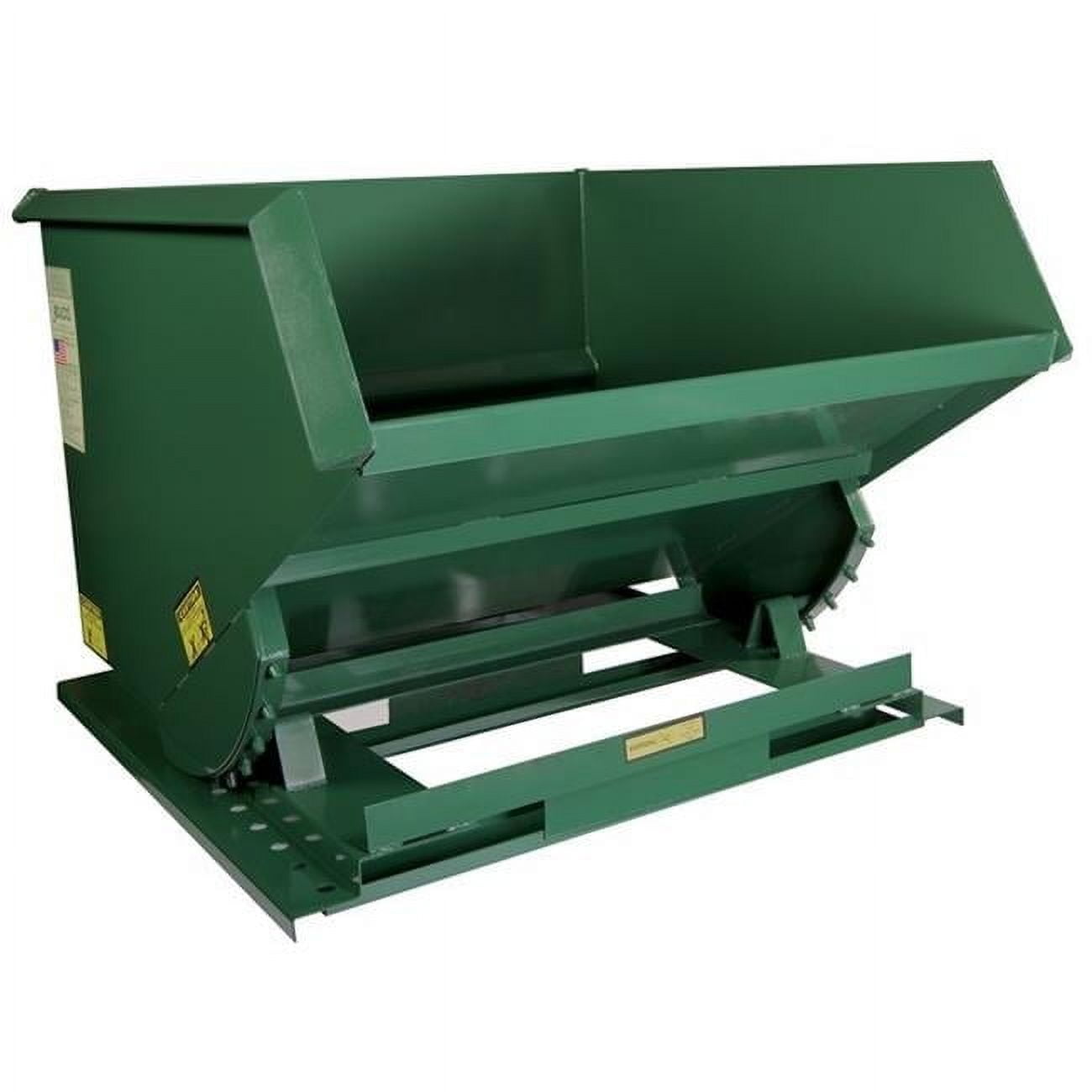 Vestil HOP-200-HD Self-Dump Heavy Duty Hopper 2 Cubic Yard- 6200 lbs ...