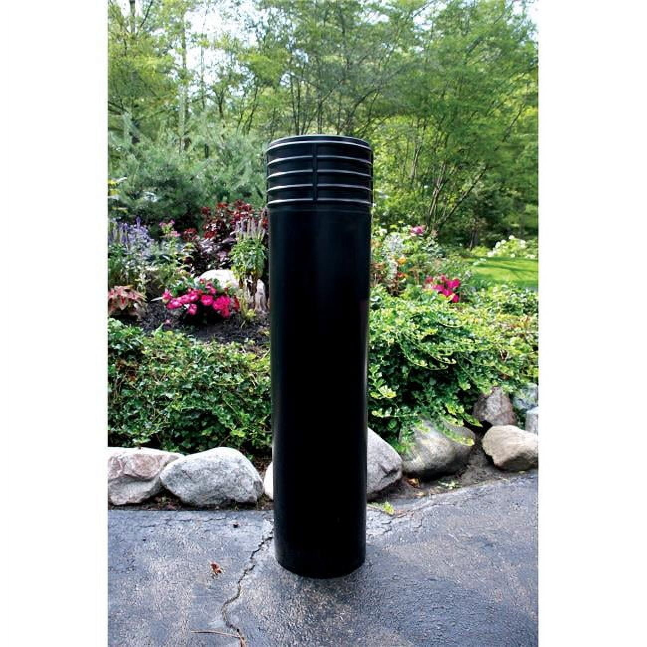 Vestil Manufacturing 52 in. Cinco Bollard Cover - Black - Walmart.com
