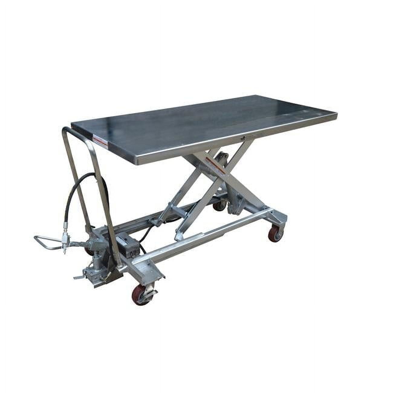 Vestil Manufacturing AIR-1000-LD-PSS 31.5 x 63 in. Air Hydraulic ...