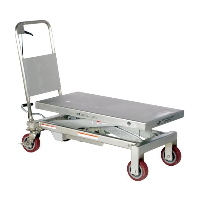 Vestil Manufacturing CART-1750-PSS 20 x 39.5 in. Stainless Steel Single ...