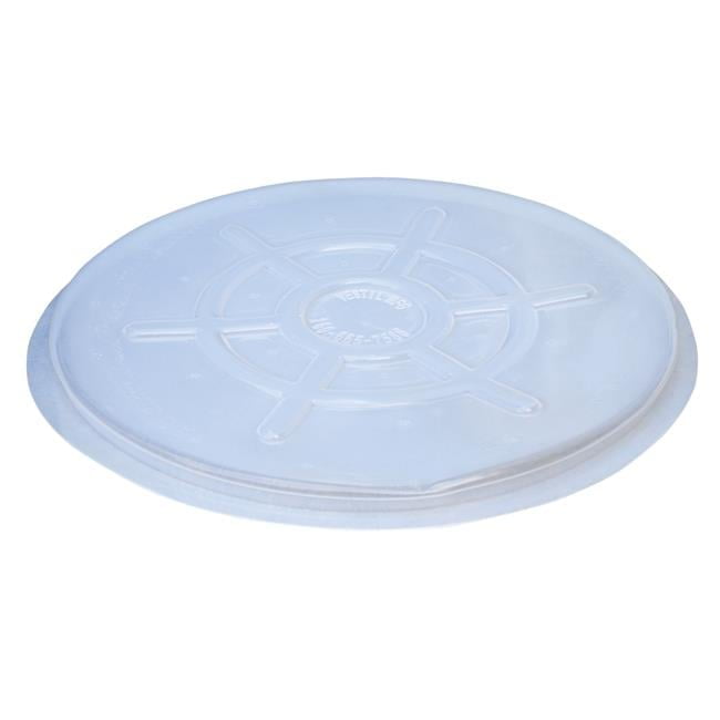 Vestil Manufacturing DC-TP 55 gal Close Head Clear Plastic Drum Cover ...