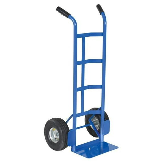 Vestil Manufacturing DHHT-500S Steel Dual Handle Hand Truck Pneumatic ...