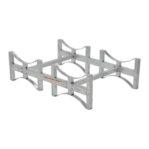 Vestil Manufacturing DRUM-RACK-2-G 55 gal Galvanized Stackable 2 Drum ...