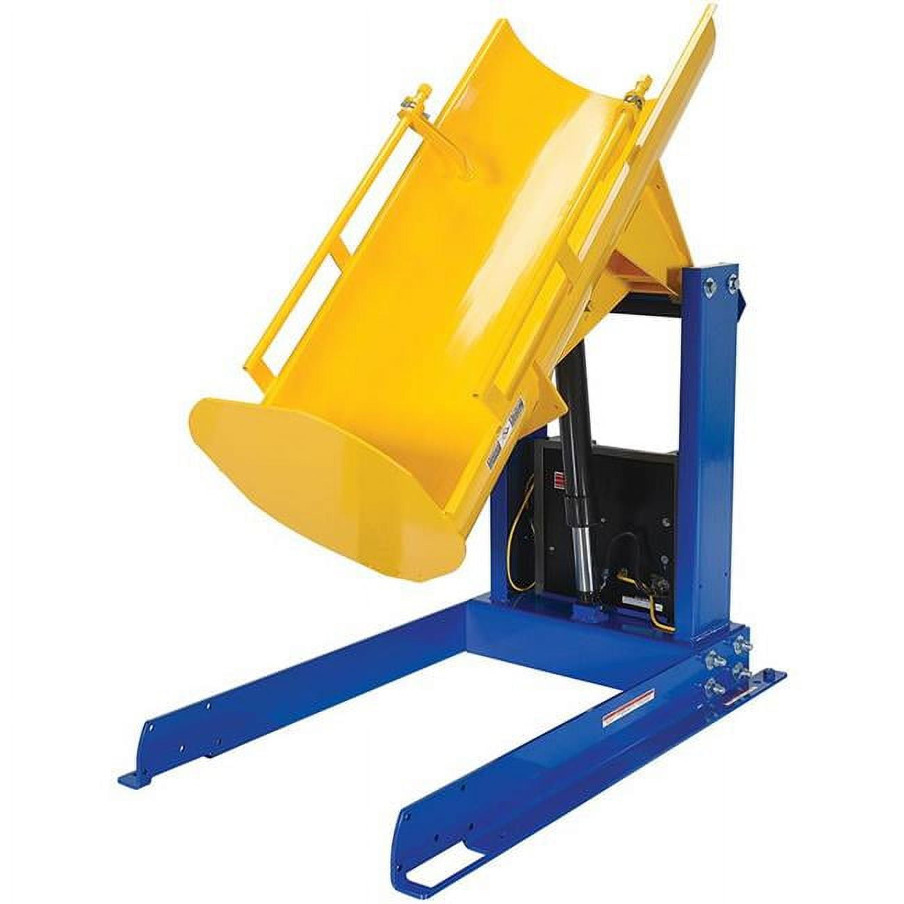 Vestil Manufacturing HDD-72-15-S-SSC 72 in. Stationary Hydraulic Drum ...