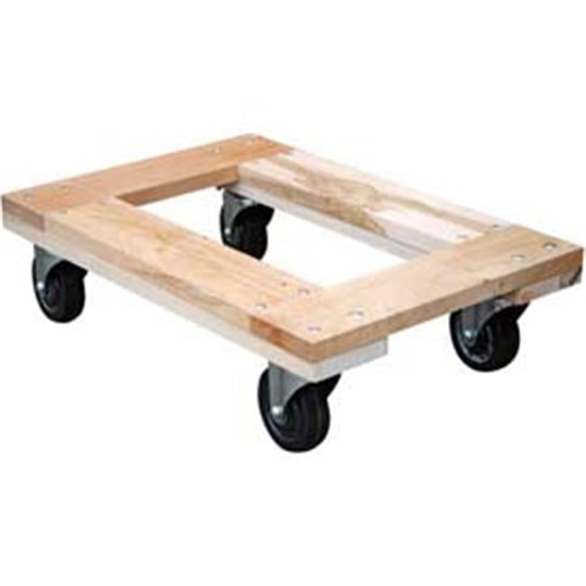 Vestil Manufacturing HDOF-1624-12 Hardwood Dolly Open Deck, 24 x 16 ...