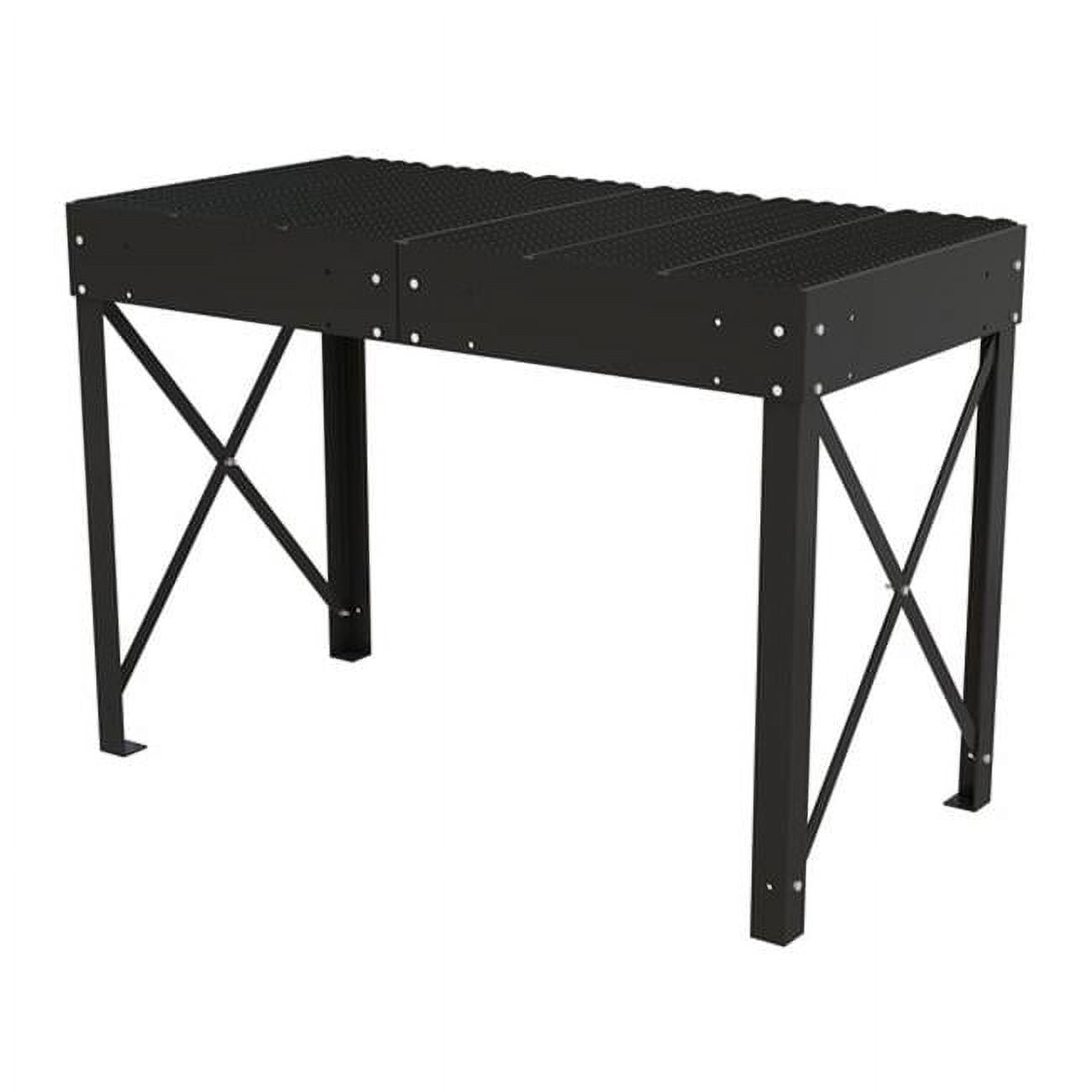 Vestil PWPS-70-3672-BK 70 Tall 36 x 72 in. Steel Personnel Work Platform - Black - Walmart.com