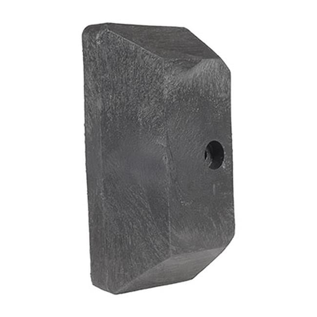 Vestil GR-H2R-CAP-BK Plastic End Cap with Sysytem for 2-Ribbed Guard ...