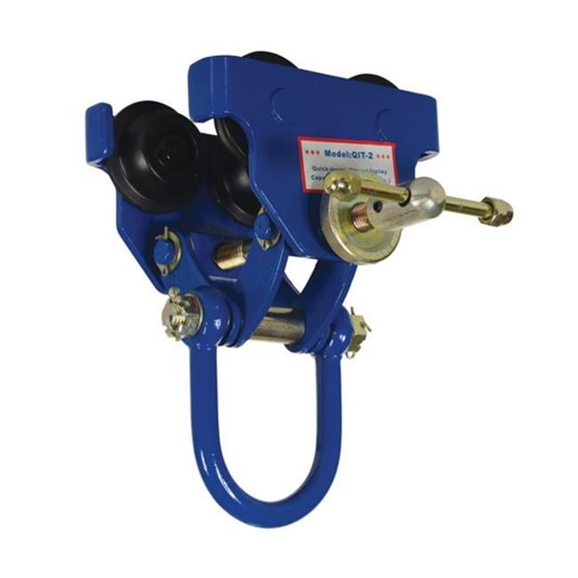 Vestil QIT-2 Manual Trolley, 2000 lbs - Walmart.com