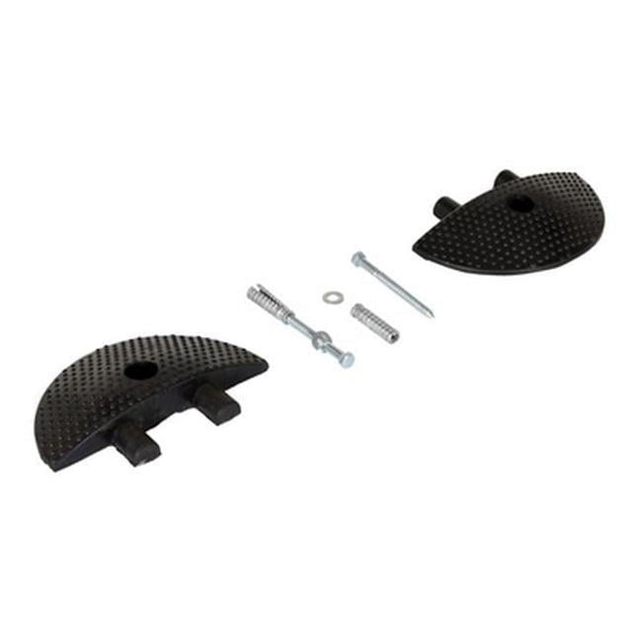 Vestil SBRY-CAP-C Rubber Heavy Duty Speed Bump Concrete End Caps ...