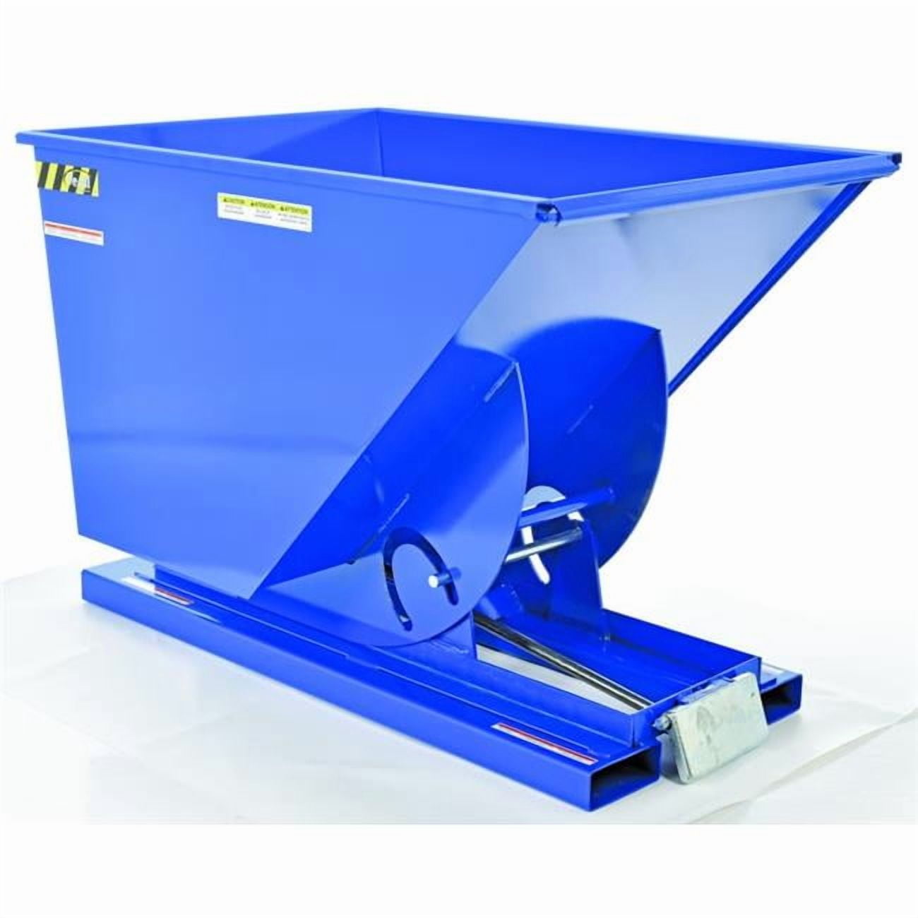 Vestil LBLK-D-100-HD Steel Heavy Duty Self Dumping Hopper - 1 cu. Yards ...