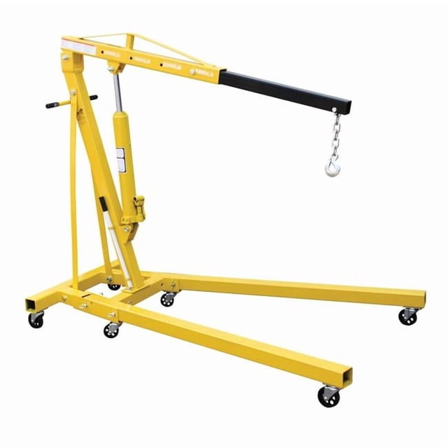Vestil LBLK-EHN-40-C Steel Shop Crane Engine Hoist with Folding Legs ...