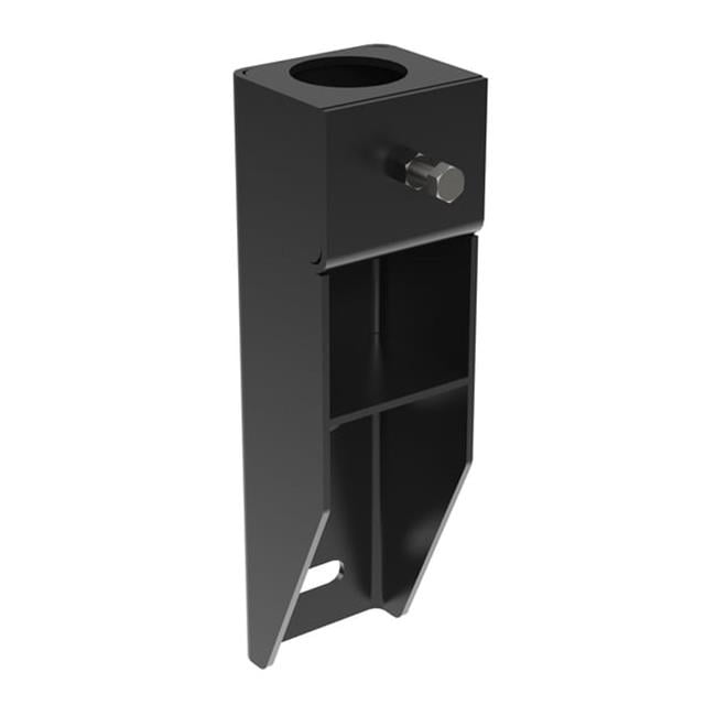 Vestil VDKR-VM1-BK Steel Vertical Mount Handrail Socket - Black ...