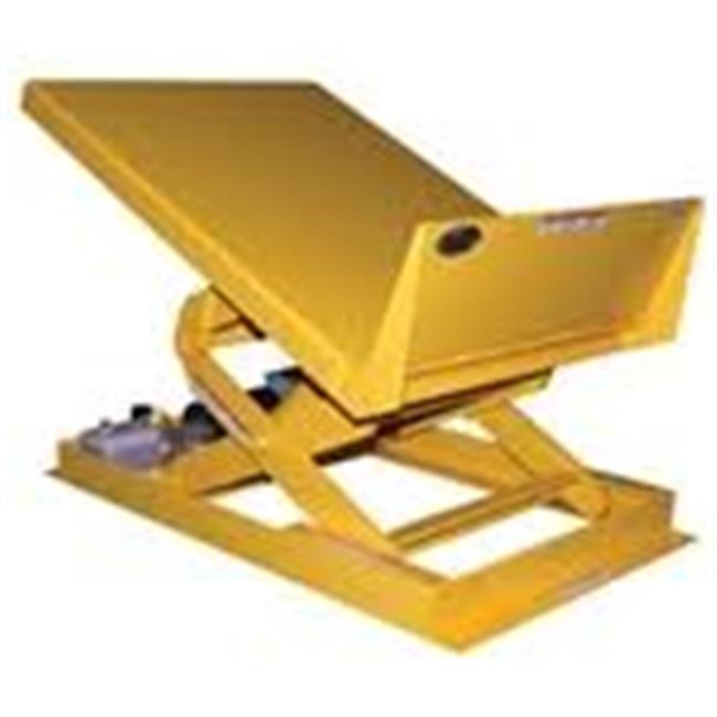 Vestil ULTT-4848-4-YEL 460 V Yel Ergo Lift & Tilt Table, 48 x 48 in ...