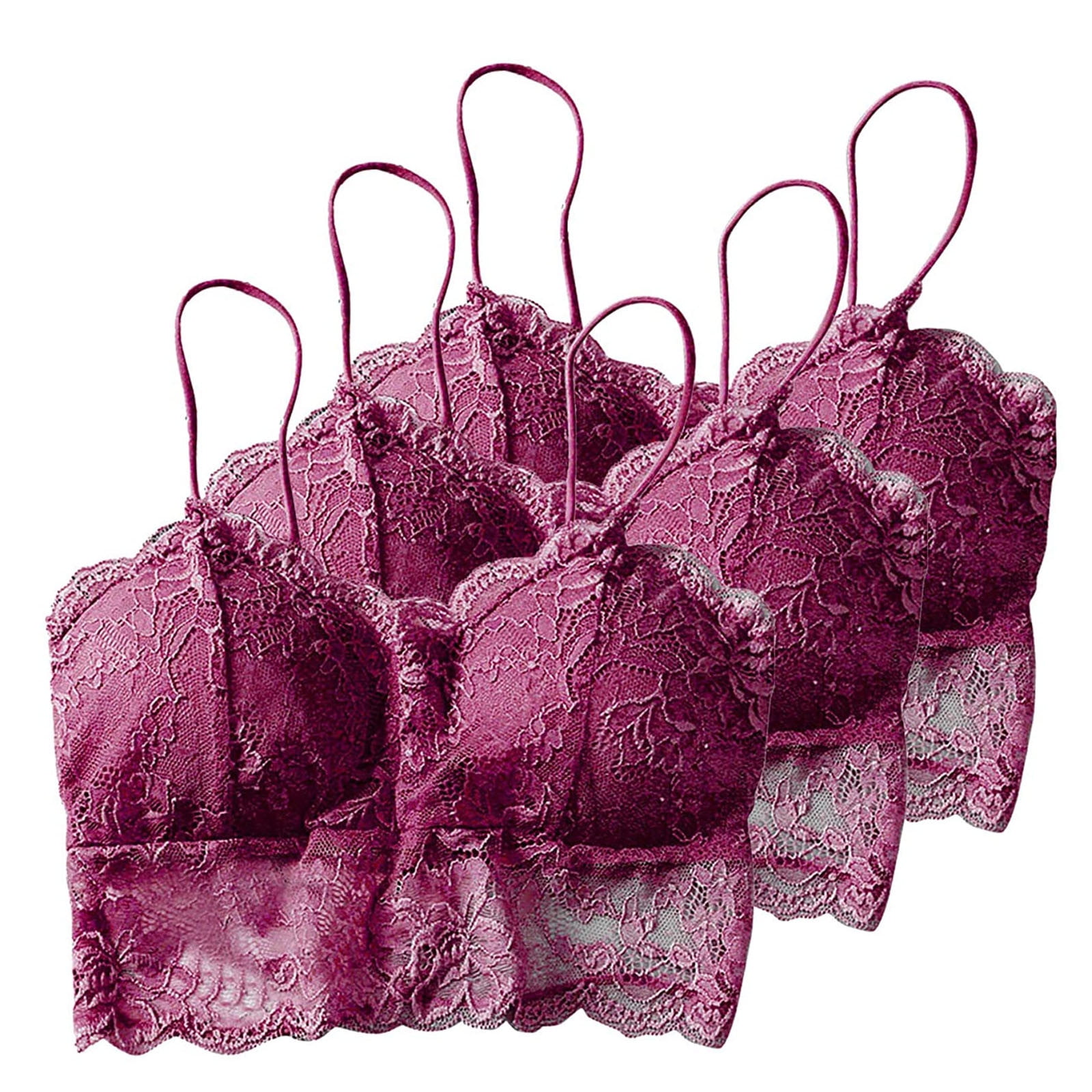 Vestitiy Bras For Women Push Up 3PC Women Sexy Vest Have A Chest Pad ...