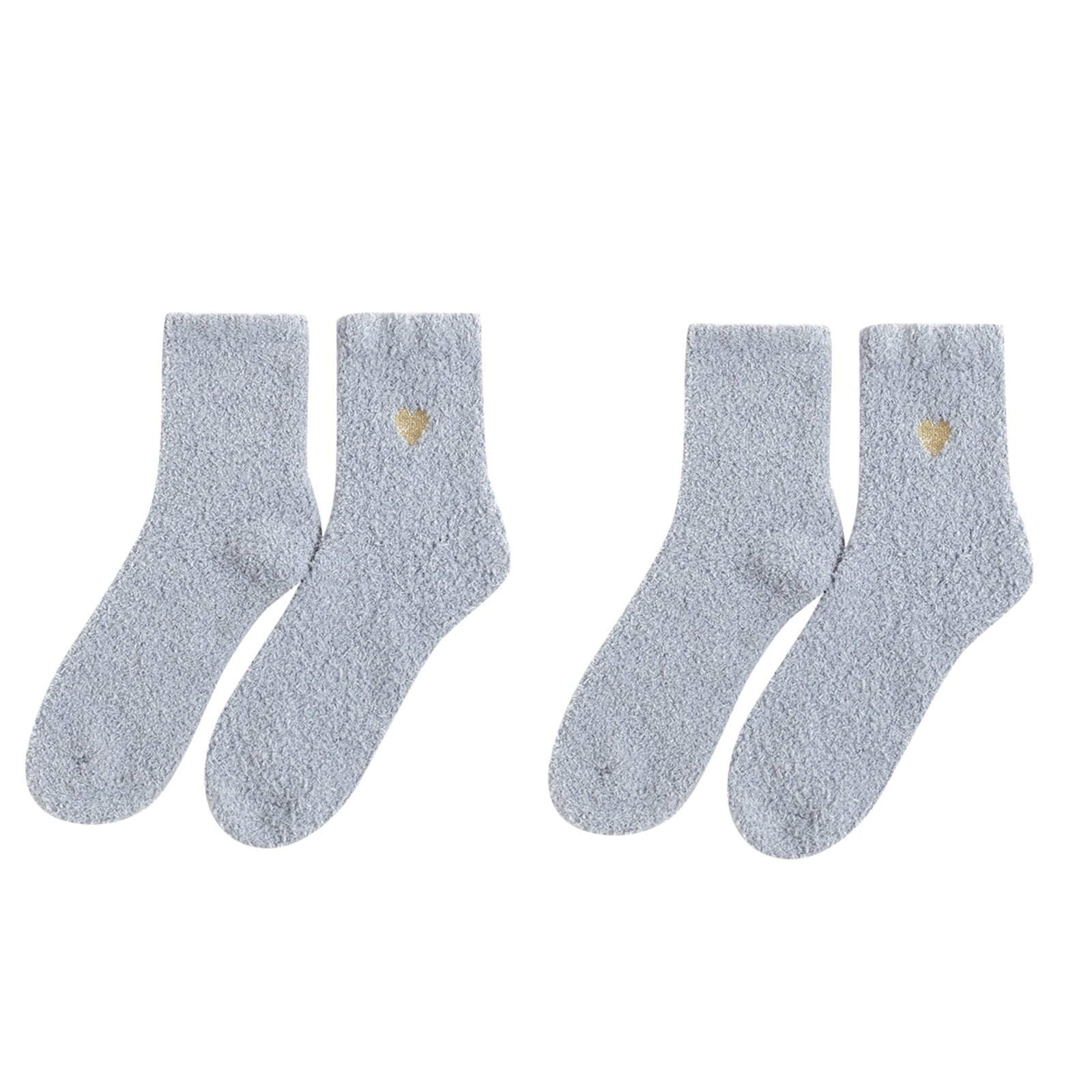 Vestitiy Warm Socks 2 Pairs Of Women Casual Animal Print Cotton Pattern ...