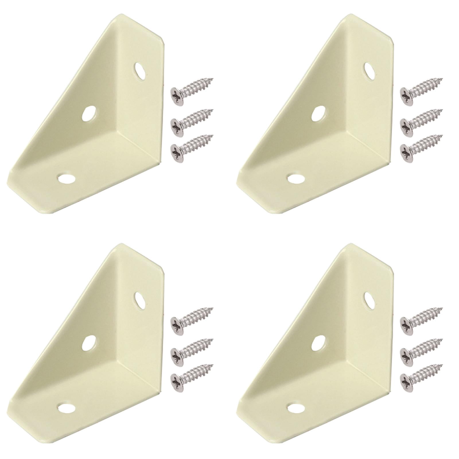 Vestitly Corner Brace Brackets, 4Pcs 1.49*1.49in Corner Braces for Wood ...