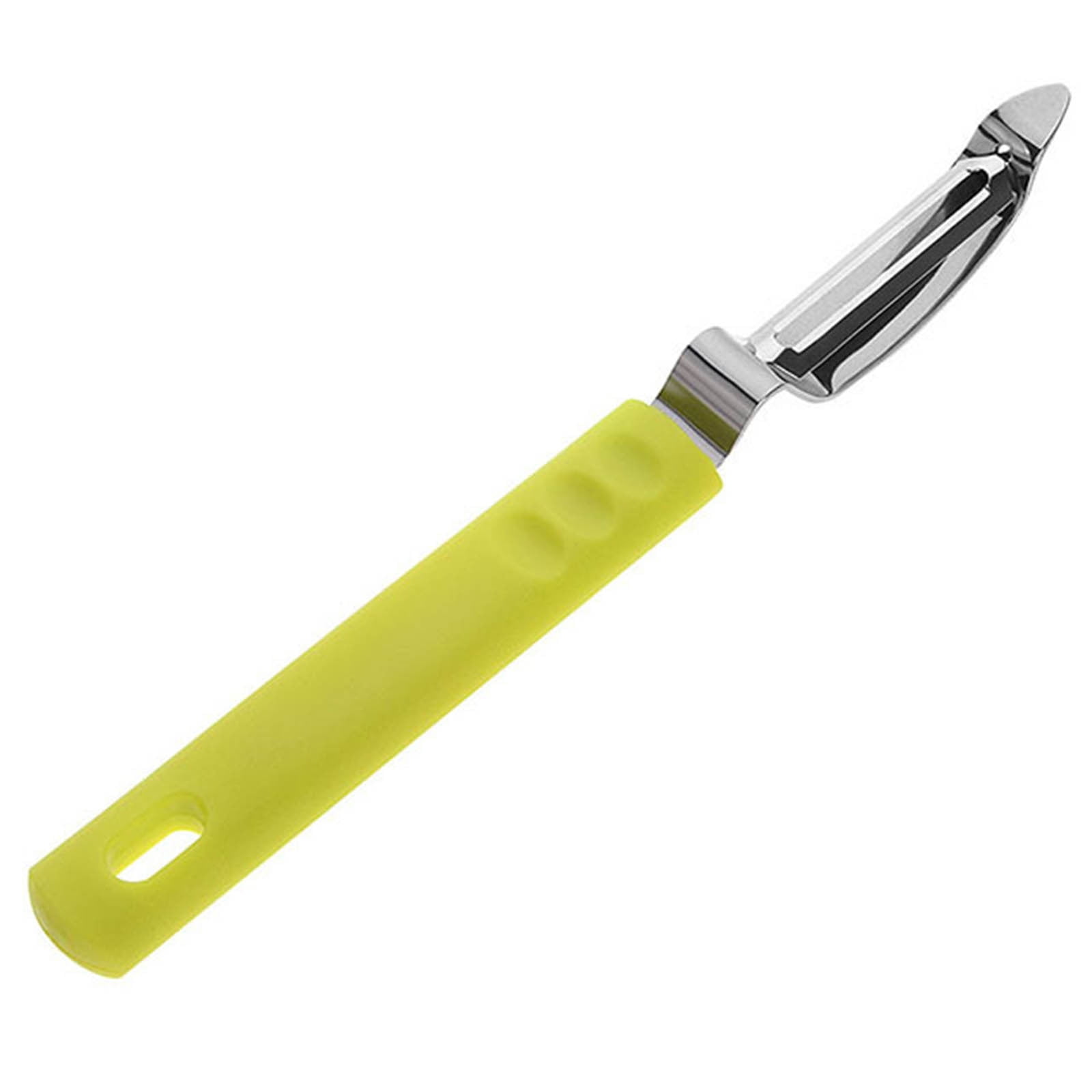 Vestitly Fluorescent Green Handle Stainless Paring Potato Peeler Melon ...