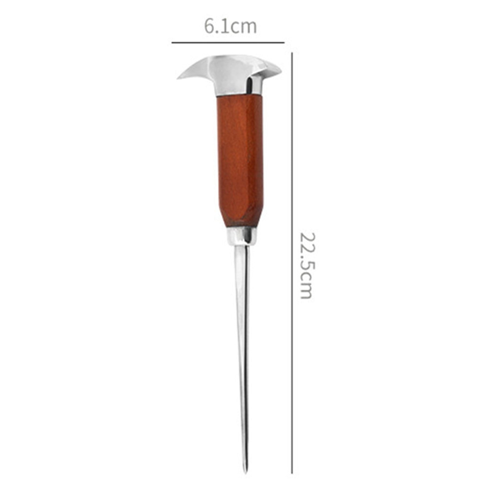 Vestitly Ice Pick Set Of 1 Three Pronged Ice Pick Stainless Ice Pick ...