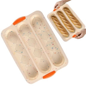 VINAUO 2X Pullman Loaf Pan with Lid, Non-Stick Bread Baking Pan ...
