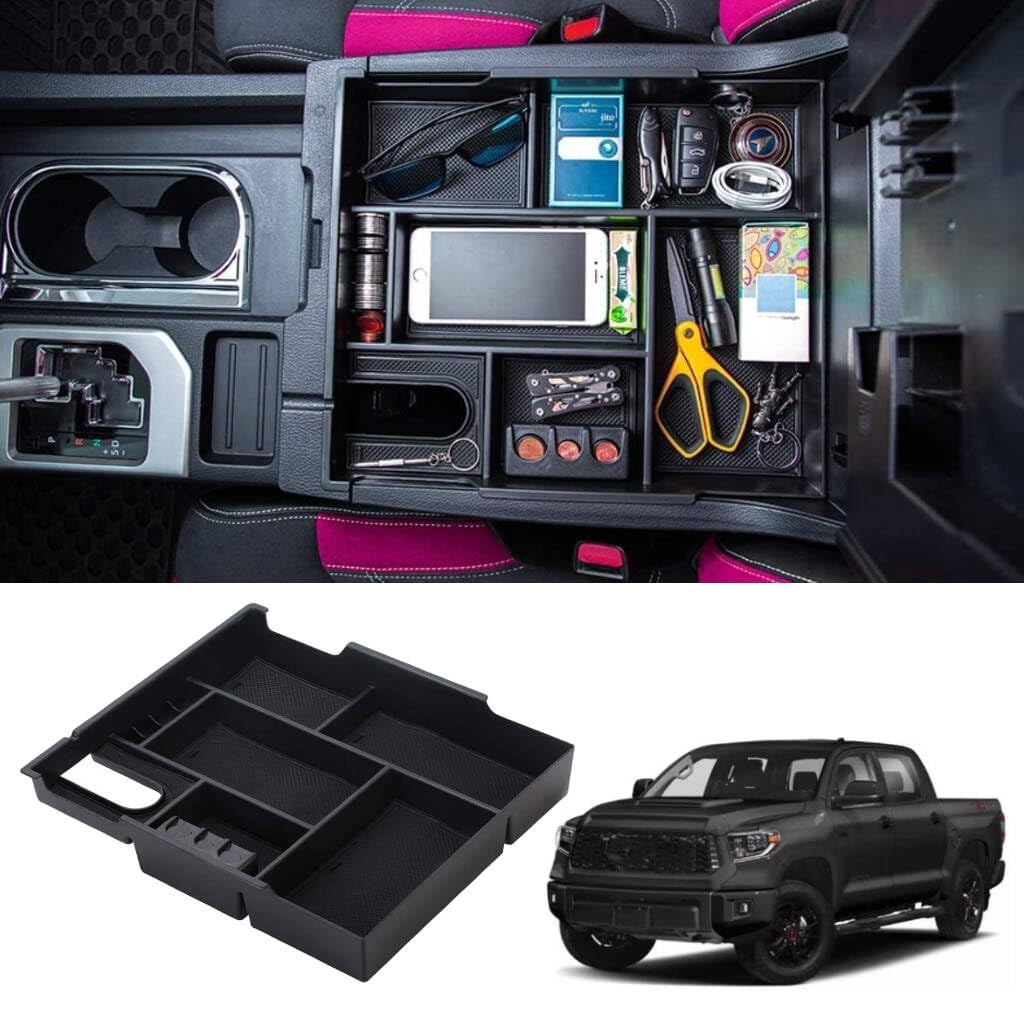 Vesul Center Console Organizer Armrest Storage Tray Compatible with ...