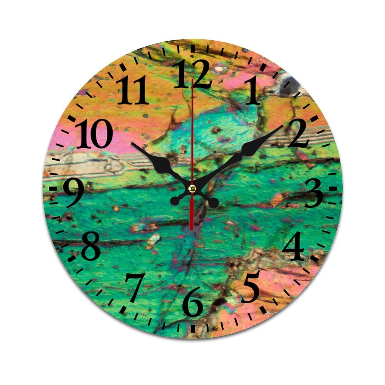 Vesuvius Volcano Pyroxene Rock Thin Section Microscope Photograph Wall ...