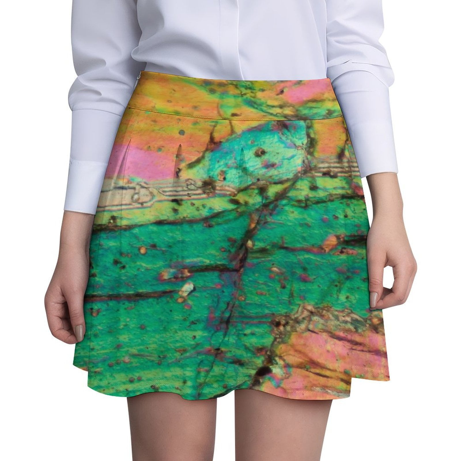 Vesuvius Volcano Pyroxene Rock Thin Section Microscope Photograph Women ...