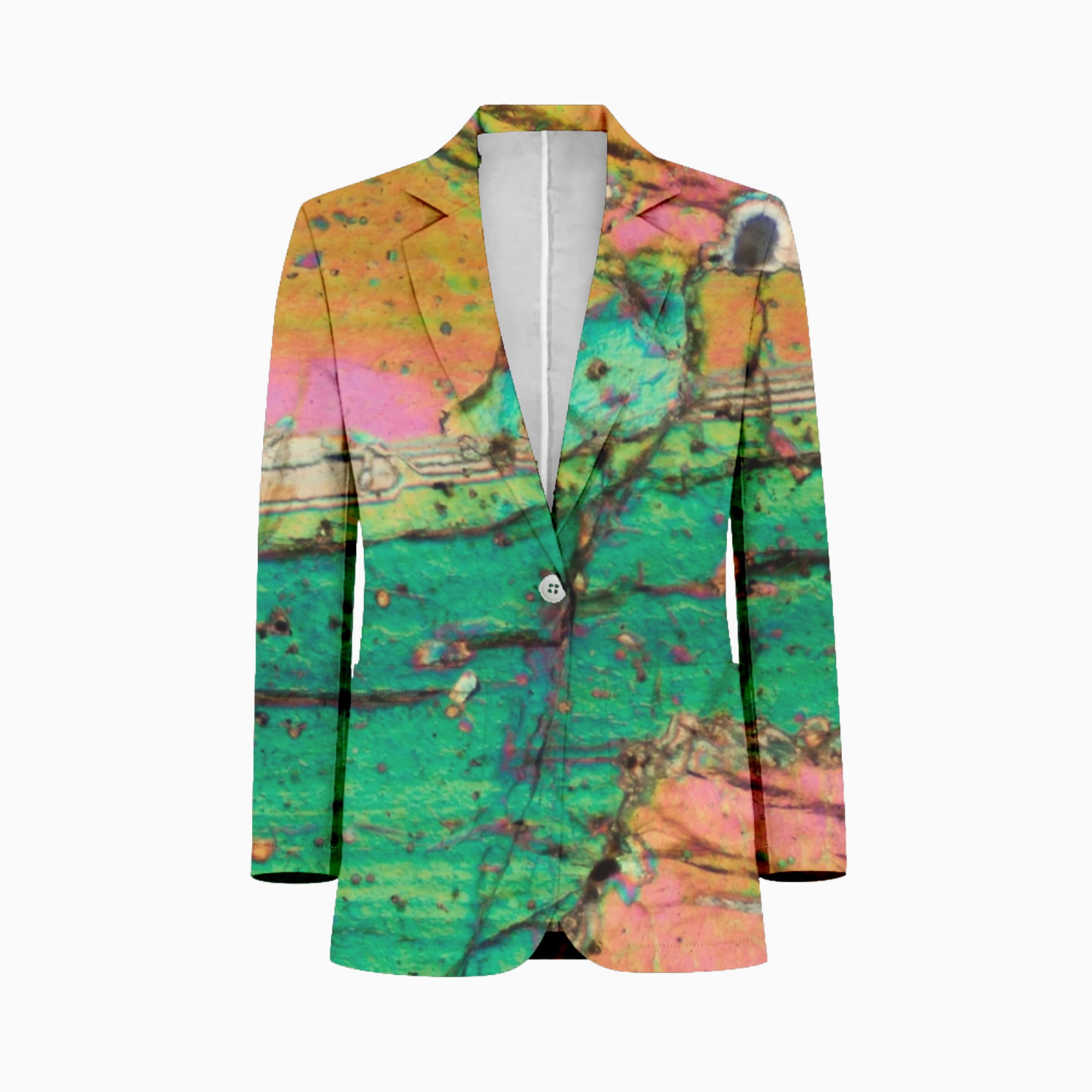 Vesuvius volcano Pyroxene rock thin section microscope photograph Mens ...