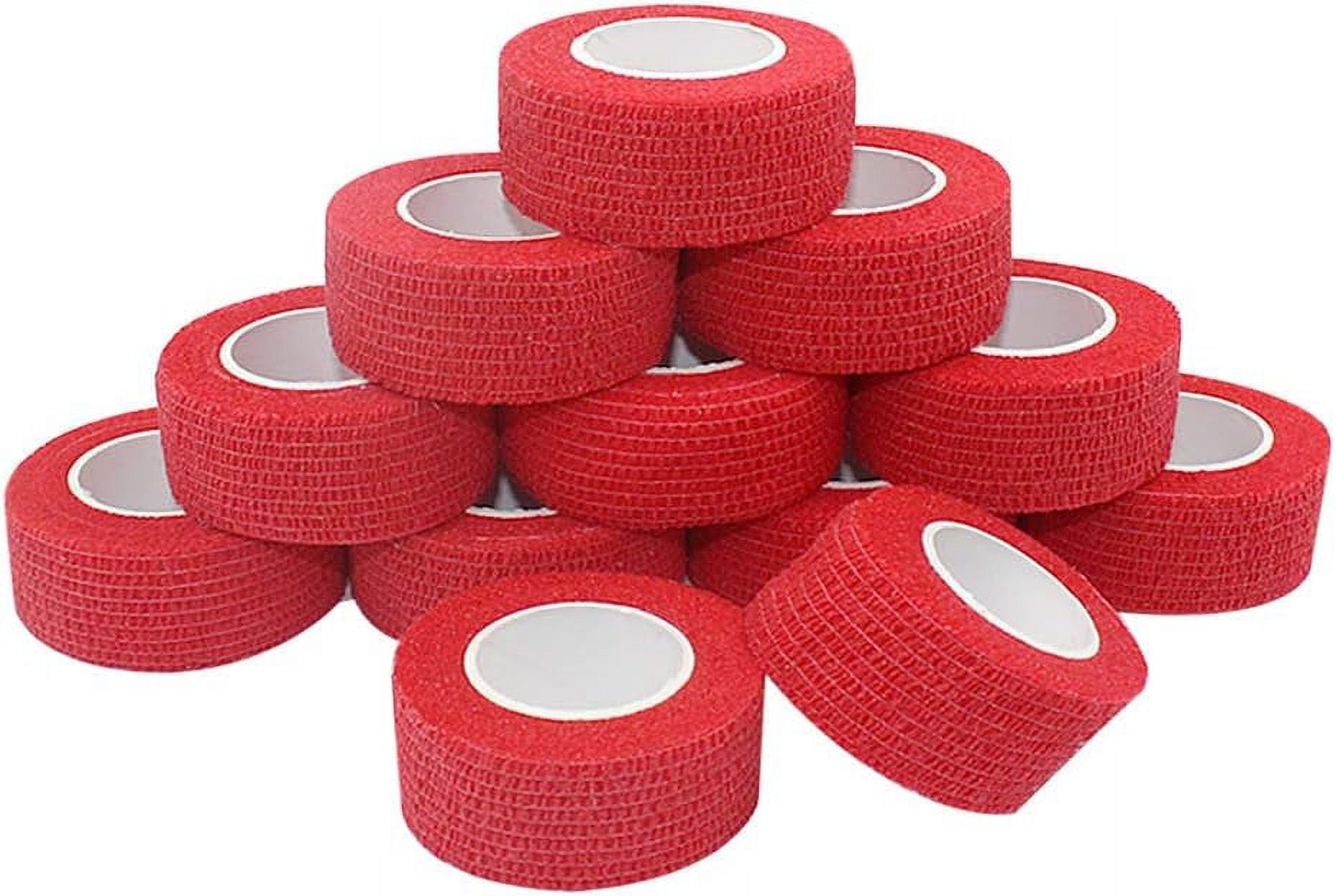 Vet Wrap Medical Tape For Skin Bandage Tape Vet Tape 1 inch x 12 Pack ...