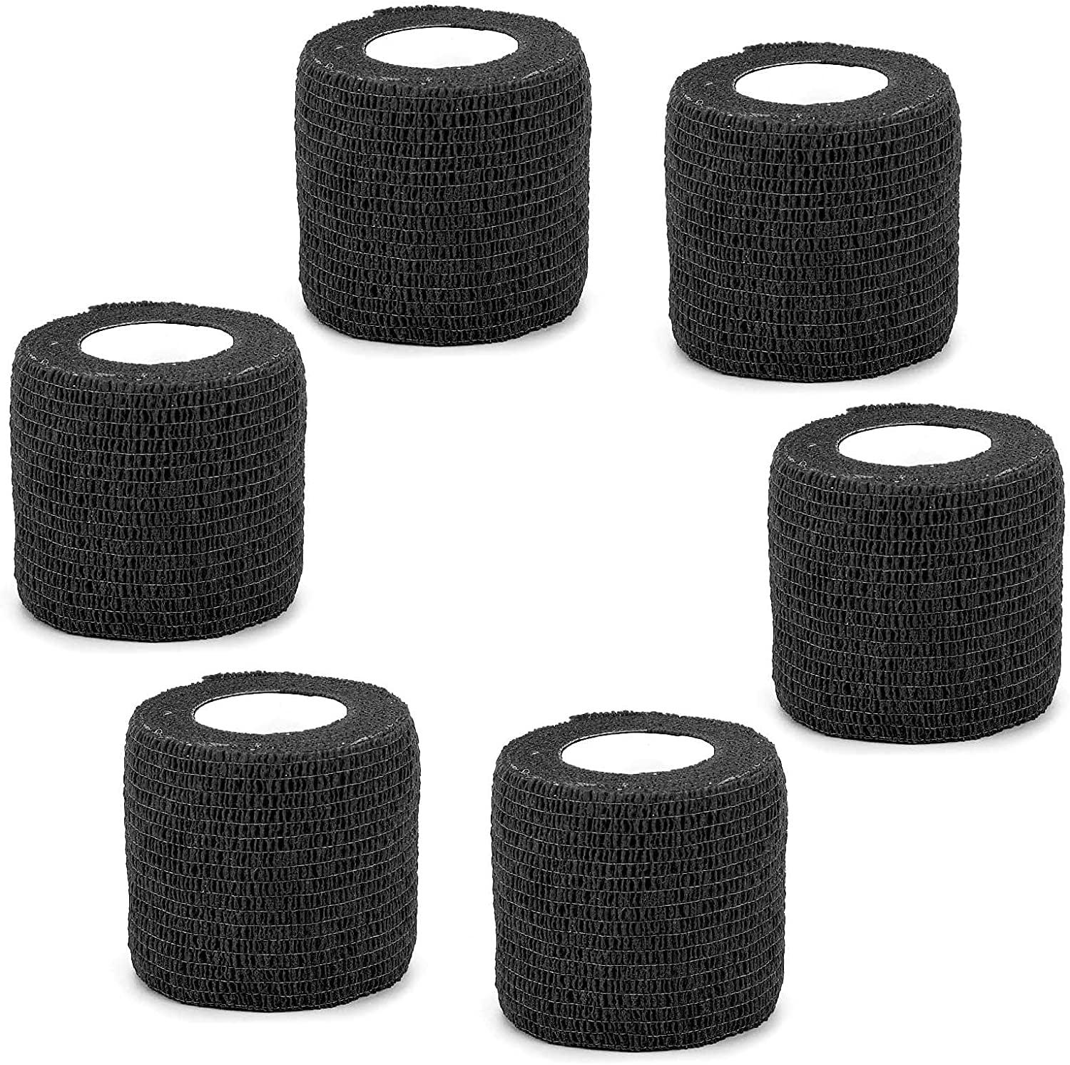 Vet Wrap Self Adhesive Bandage Wrap 6 Packs 2”x 5 Yards Cohesive ...