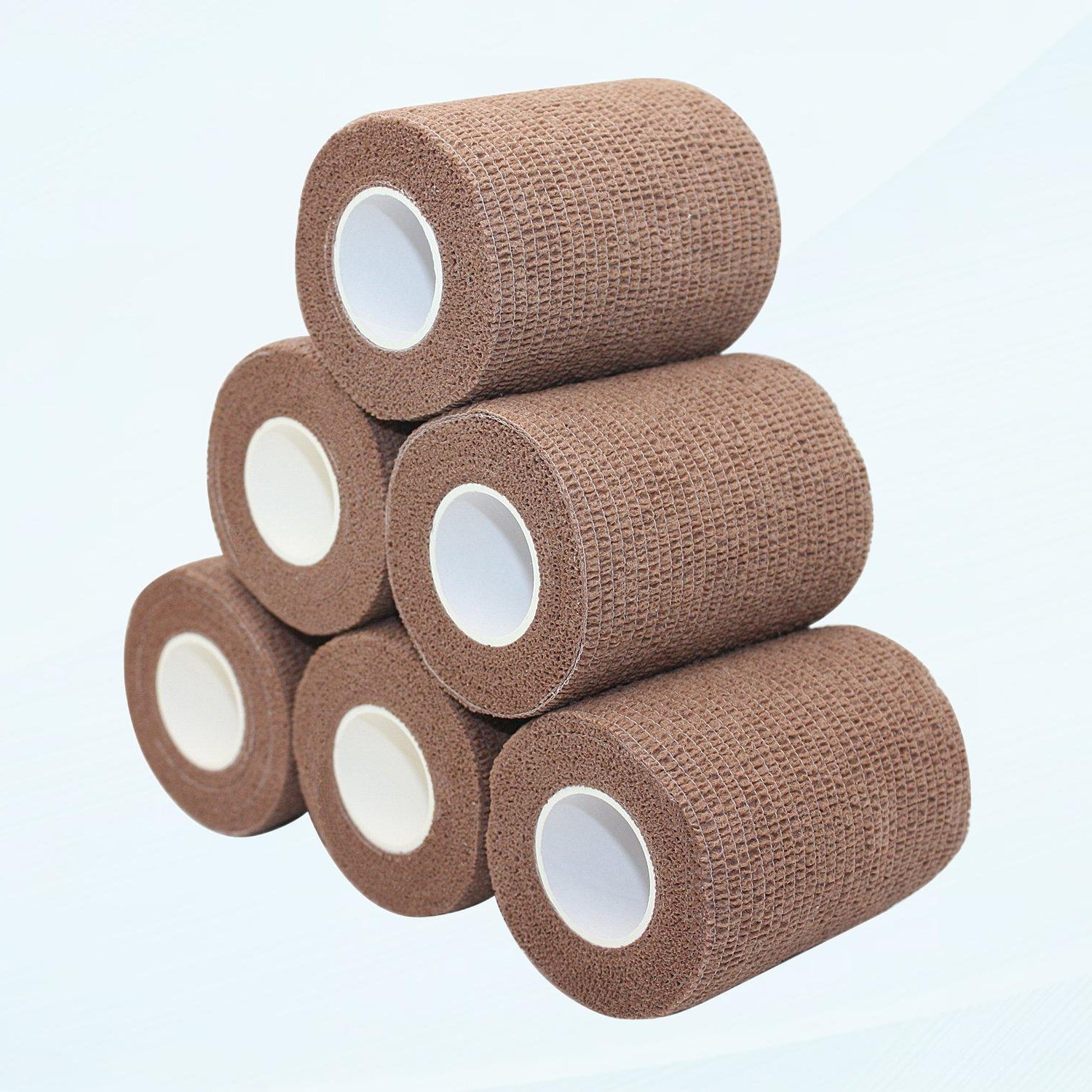 Vet Wraps 3" x 6 Pack Dark Skin Tape for Skin Bandages Veterinary Tape ...