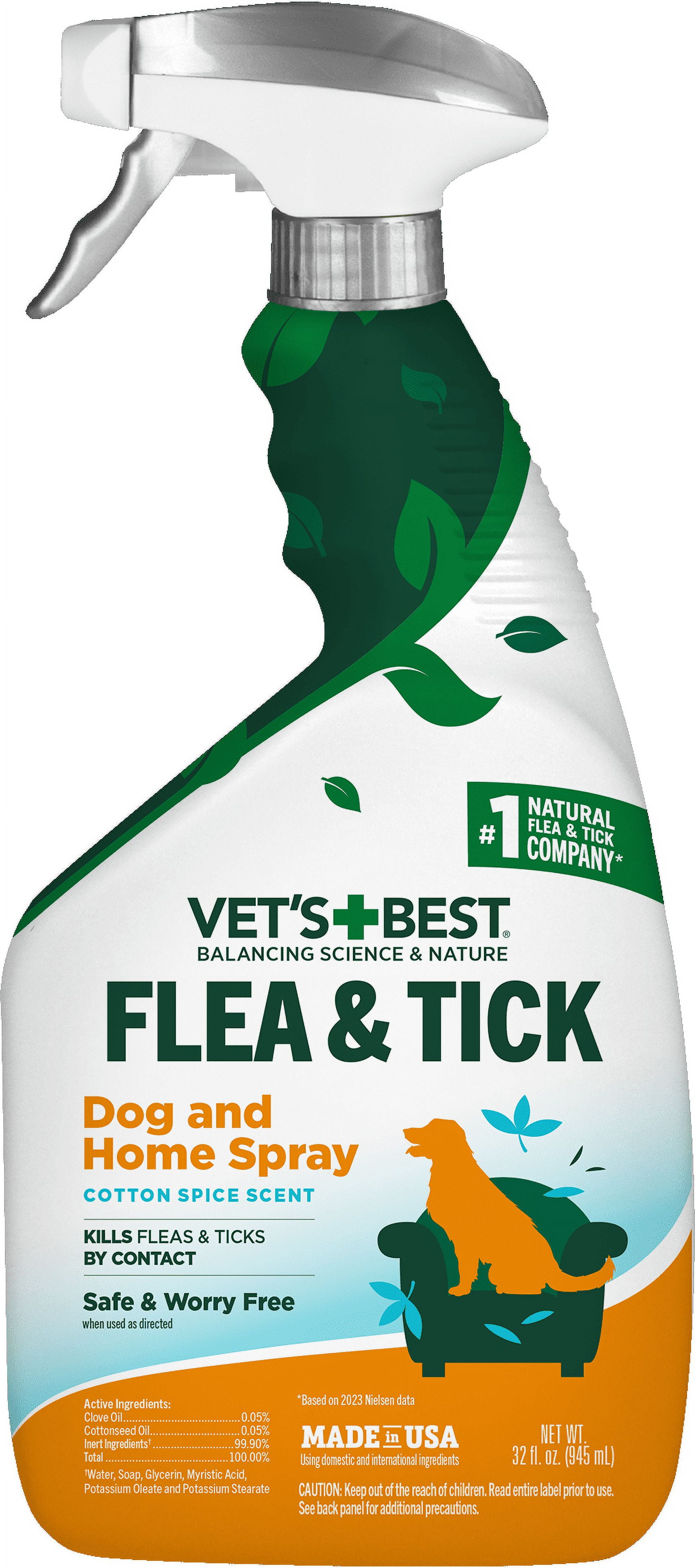 Vet's Best Home Spray for Dogs – 32oz - Walmart.com