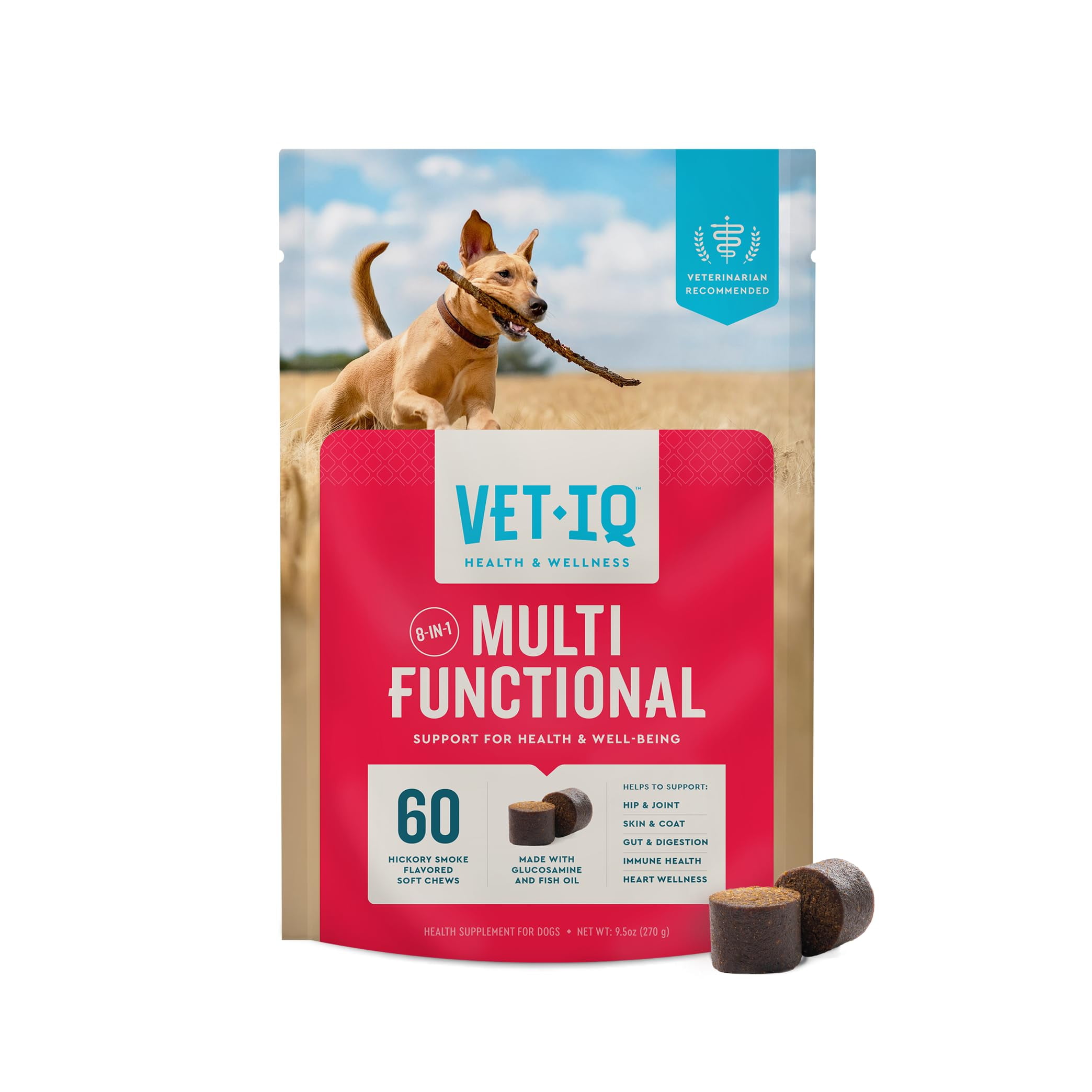 VetIQ 8-in-One Multifunctional Supplement YYF14 for Dogs, Supports Hip ...