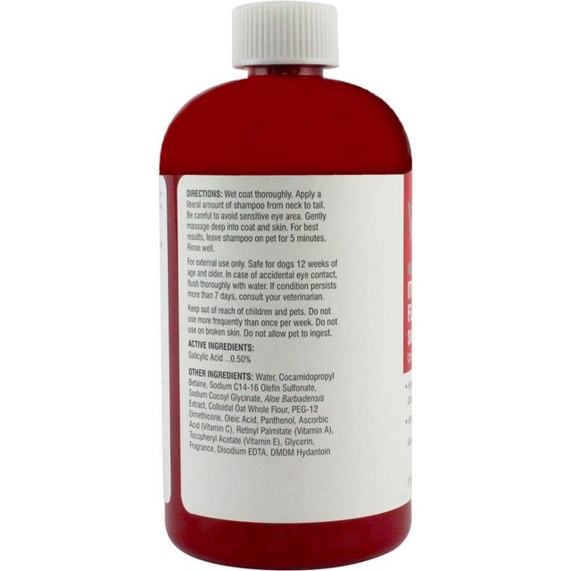 VetMD Itch & Flake Free Anti-Dandruff Shampoo, 17 fl oz, Citrus Grove ...