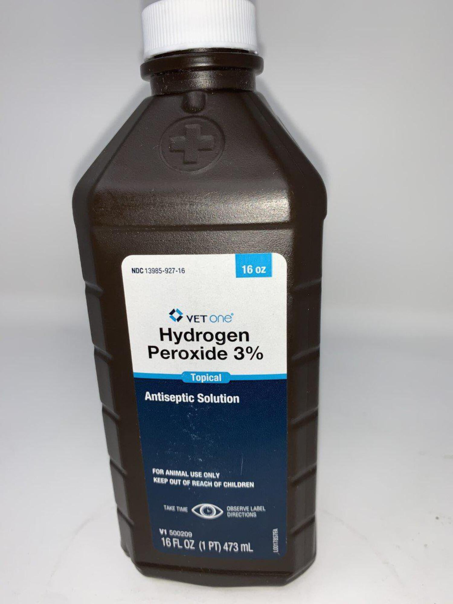 VetOne Hydrogen Peroxide 3% 16 oz. - Walmart.com