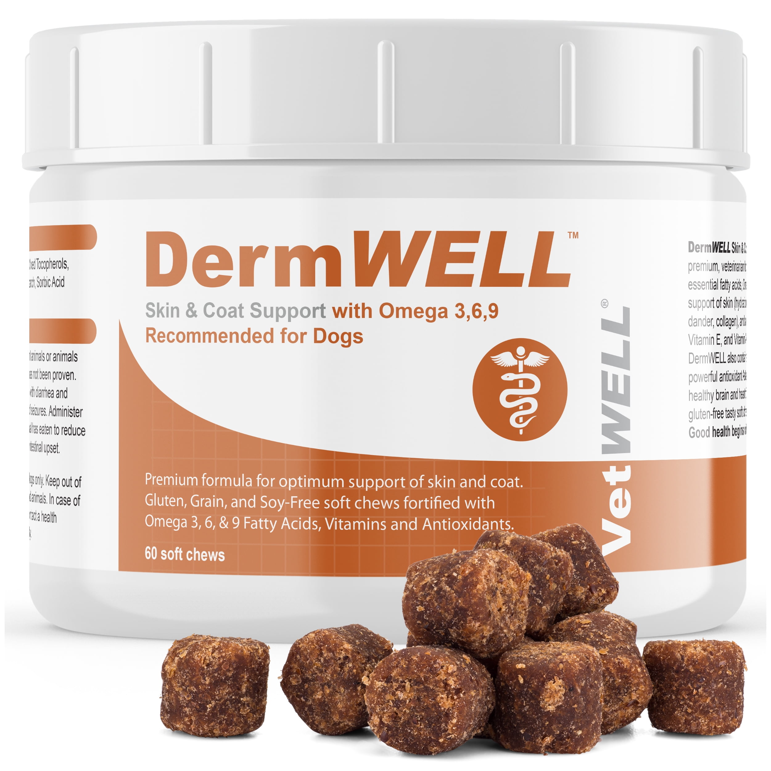 VetWELL Omega 3 Supplement for Dogs with Krill Oil and Astaxanthin, 60 ...
