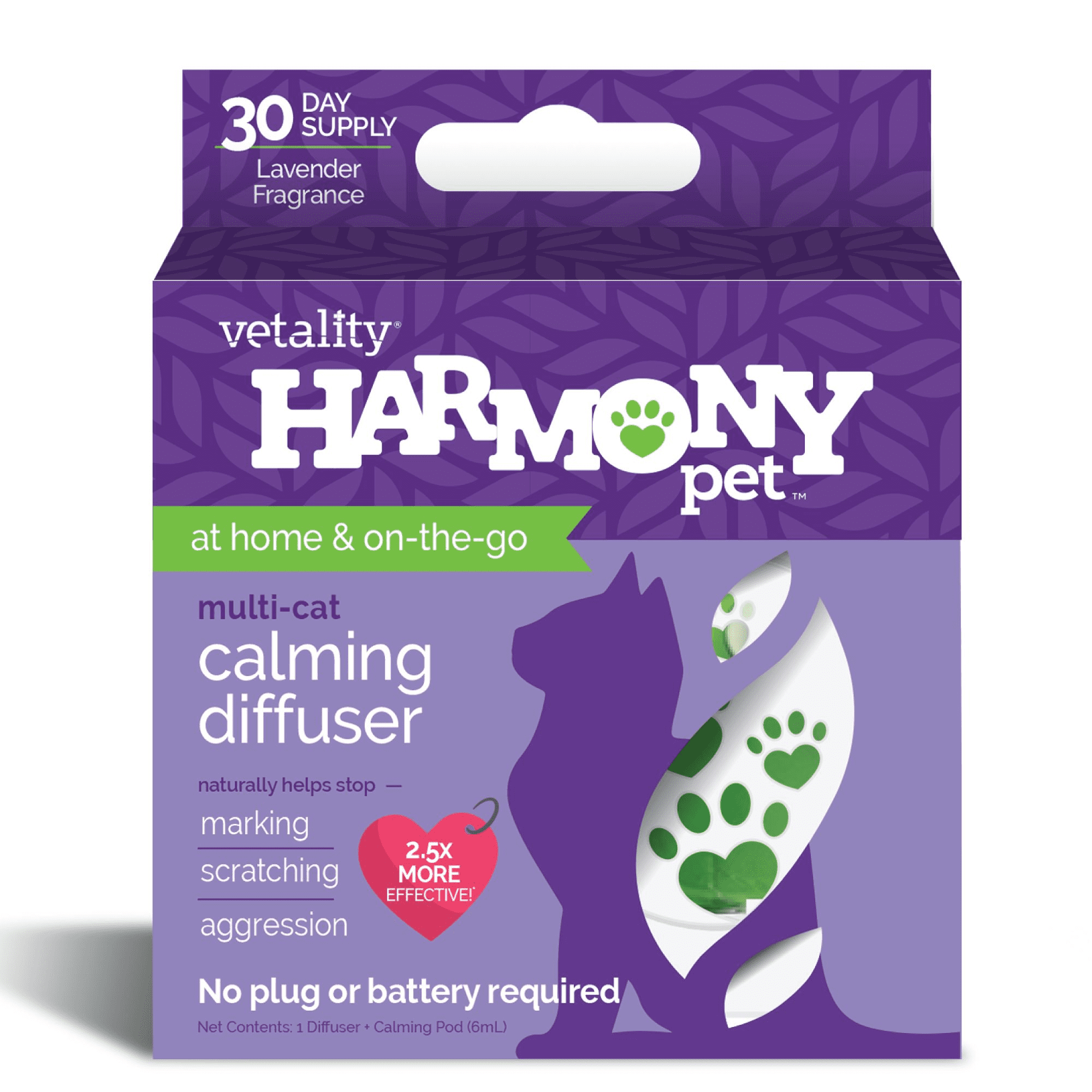 Vetality Harmony Pet Calming Home Diffuser for Cats - Walmart.com