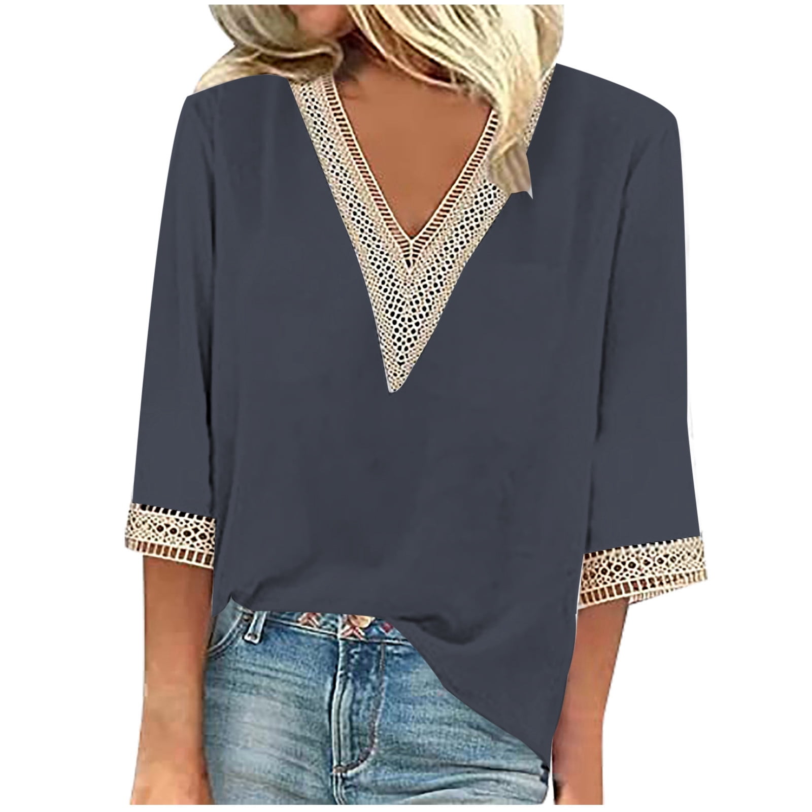 Vetement Femme ete 2025 Women's Fashion Spring And Summer Solid Color ...