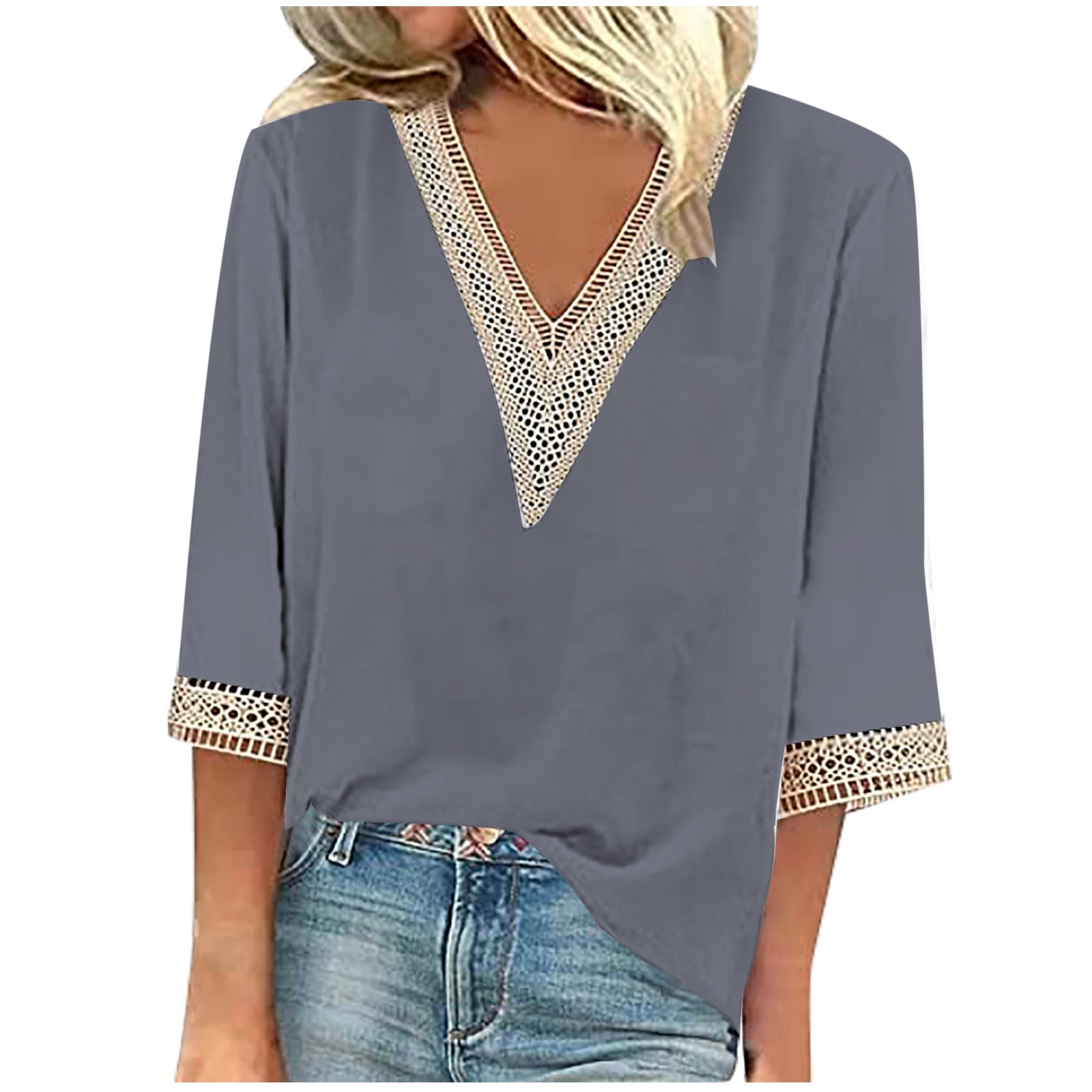Vetement Femme ete 2025 Women's Fashion Spring And Summer Solid Color ...
