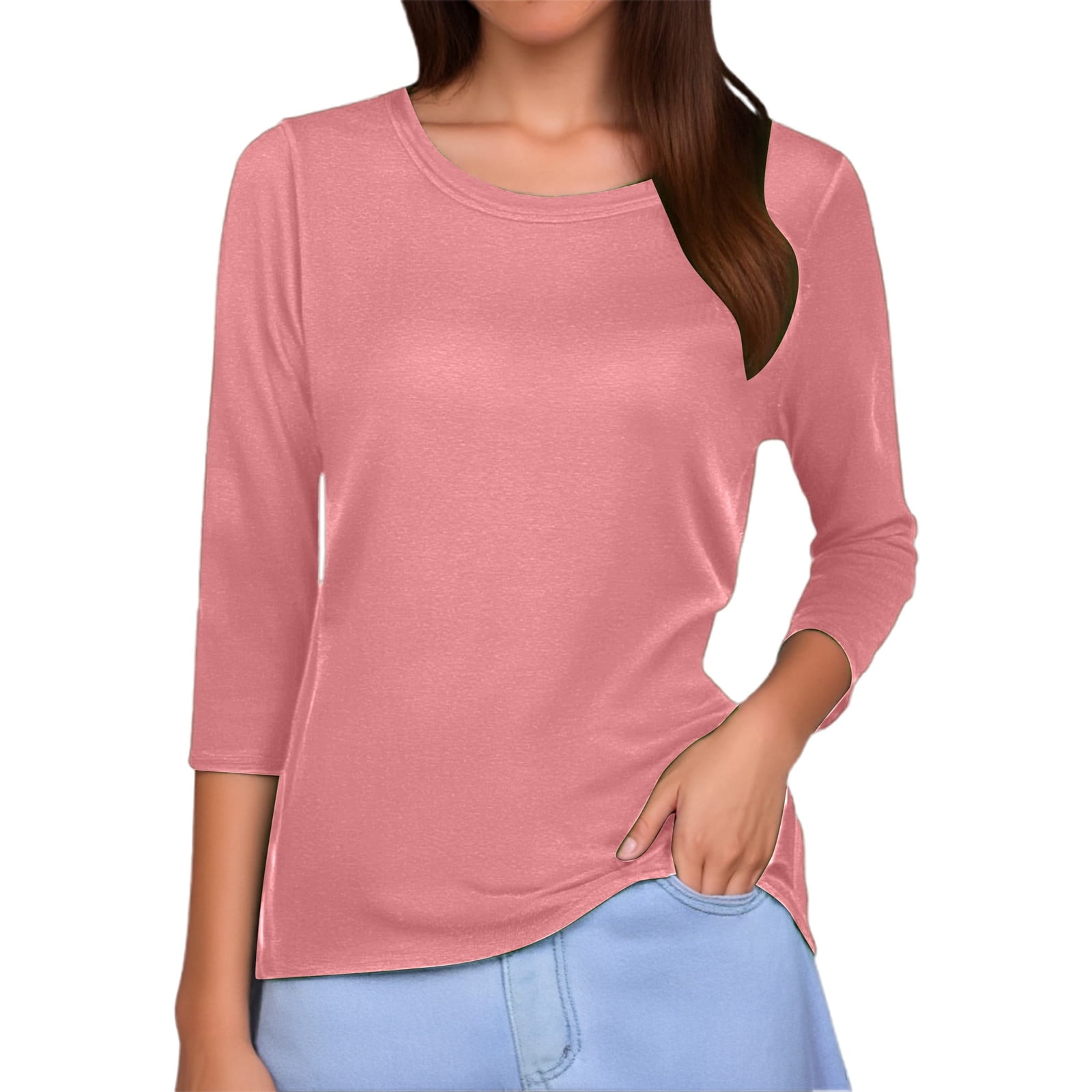 Vetement Femme ete 2025 Women's Solid Color Fashionable Casual Trend ...