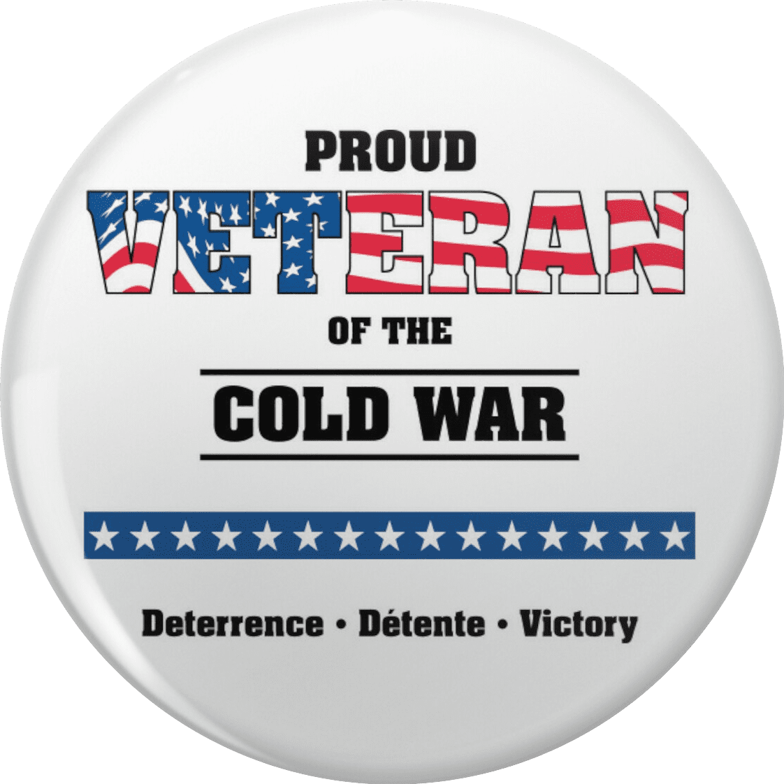 Veteran - Cold War Pin Lapel Pin Brooch Steel Pins Badge 0.75 ...