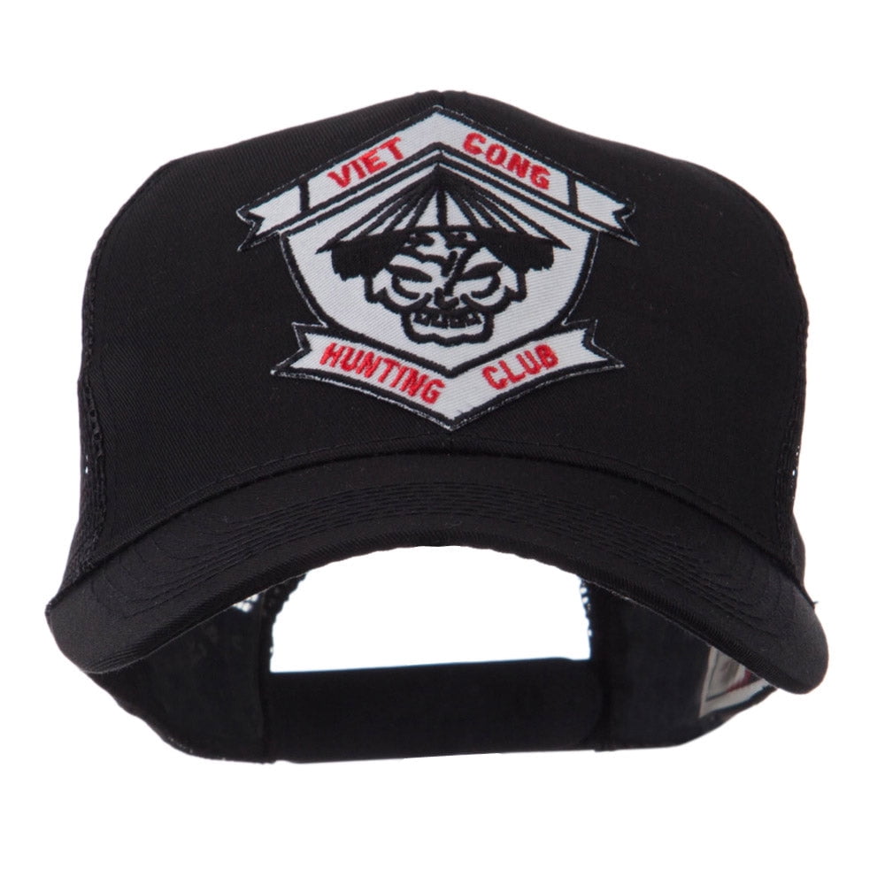 Veteran Embroidered Military Patched Mesh Cap - Viet Cong 3 OSFM ...