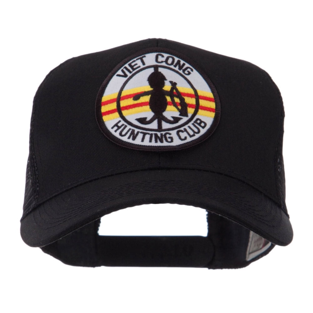 Veteran Embroidered Military Patched Mesh Cap - Viet Cong OSFM ...