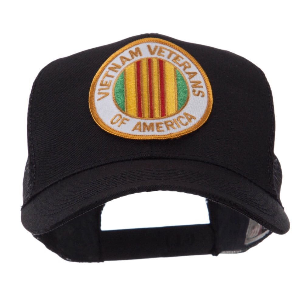 Veteran Embroidered Military Patched Mesh Cap - Viet Veteran OSFM ...