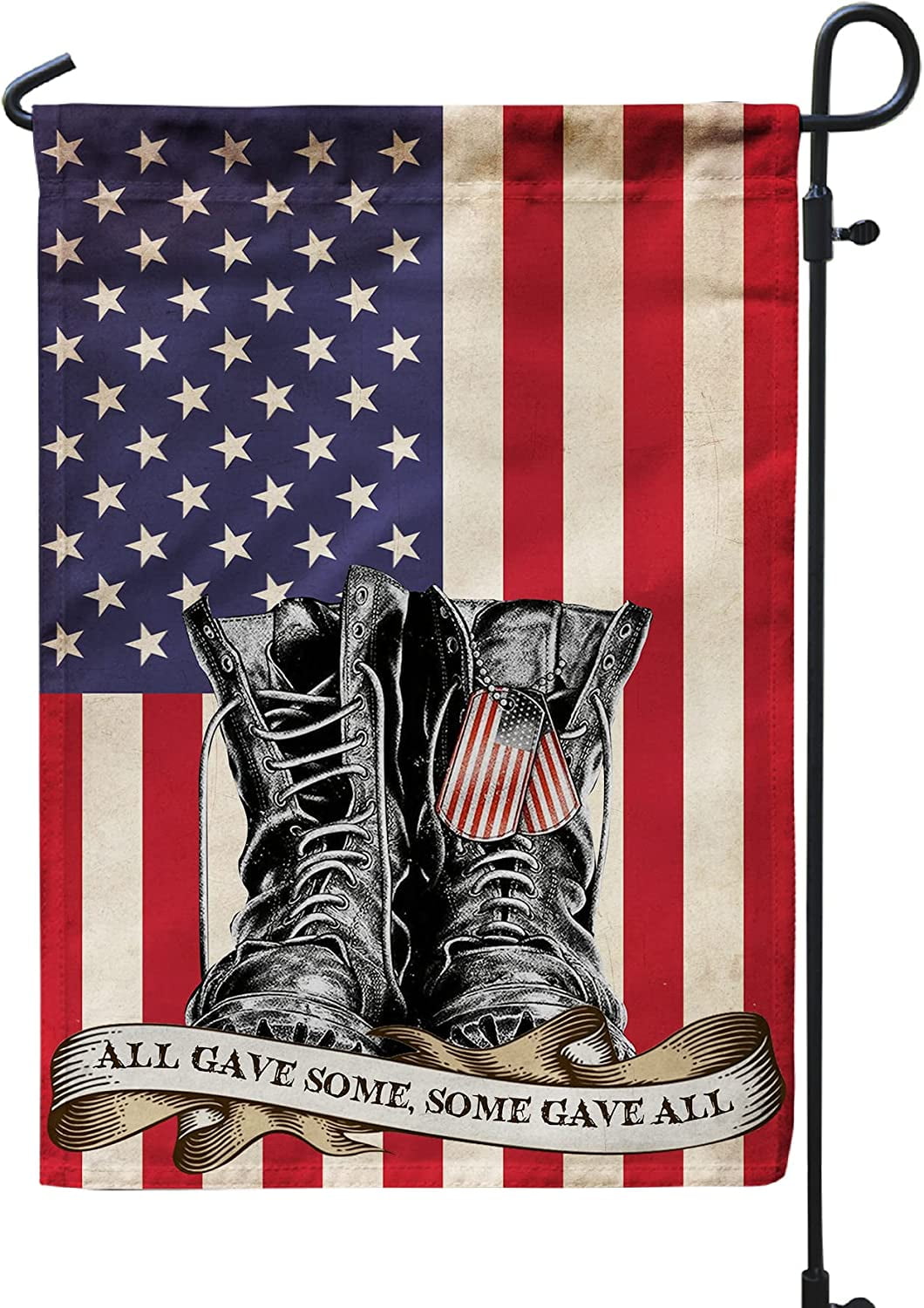 Veteran Garden Flag 12X18 inch" Double-sided Yard Decorations Outdoor ...