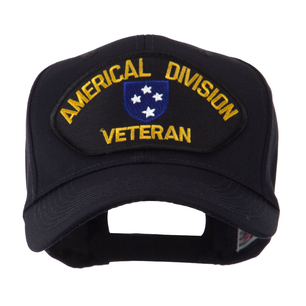 Veteran Military Large Patch Cap - Americal Div OSFM - Walmart.com