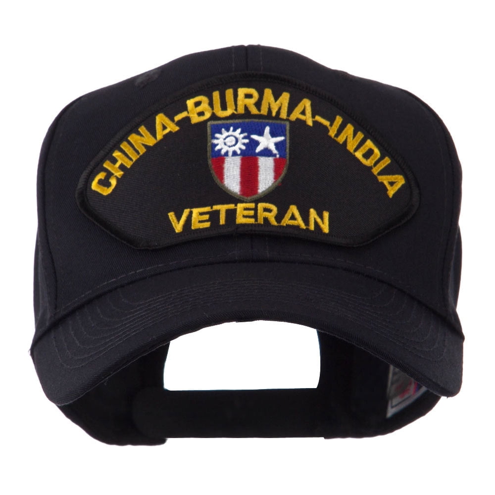 Veteran Military Large Patch Cap - China Burma OSFM - Walmart.com