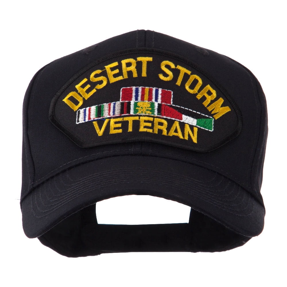 Veteran Military Large Patch Cap - Desert Storm OSFM - Walmart.com